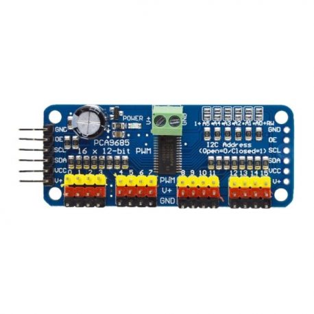 16CH Servo Driver PCA9685 Servo Driver-I2C for Arduino-Raspberry Pi