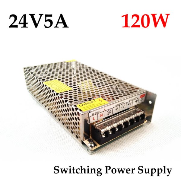 24V 5A Industrial SMPS 24V 5A 120W Industrial SMPS Power Supply