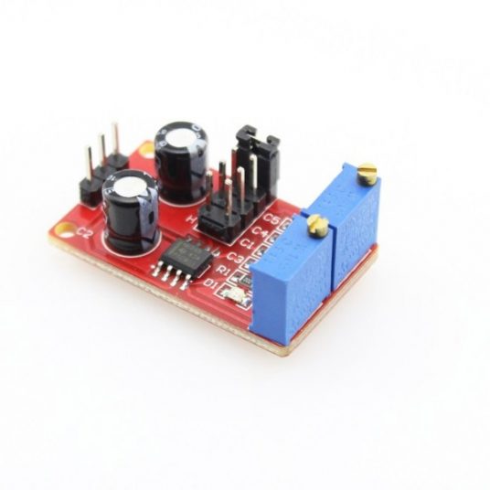 NE555 Square Wave Generator Pulse Frequency Duty Cycle Adjustable