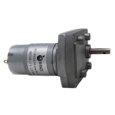 12V 70RPM Rectangular Gearbox DC Motor-Encoder Compatible